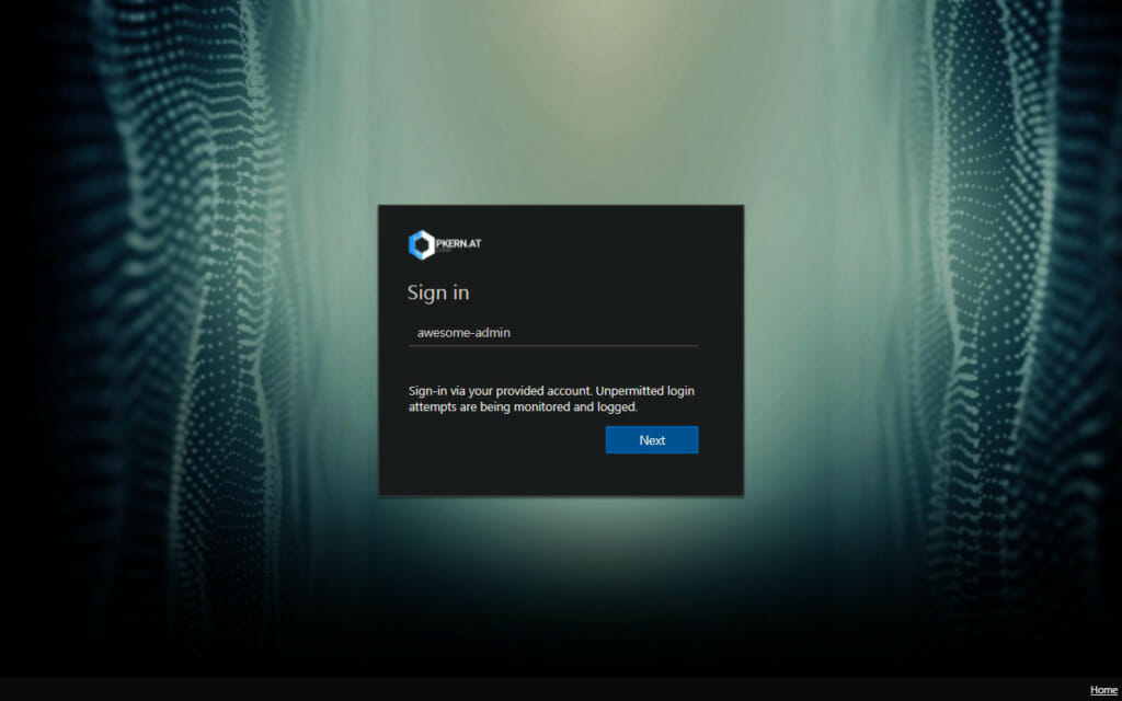 ADFS 2019: Allow logon with sAMAccountName - [blog@kernstock.net]$