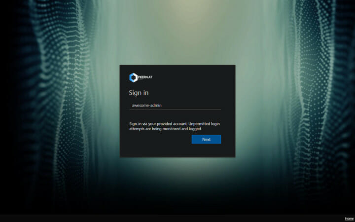 ADFS 2019: Allow logon with sAMAccountName - [blog@kernstock.net]$