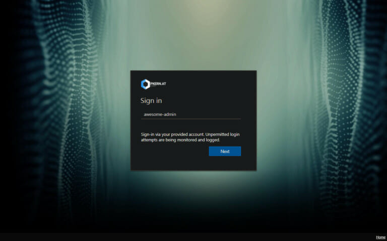 ADFS 2019: Allow logon with sAMAccountName - [blog@kernstock.net]$
